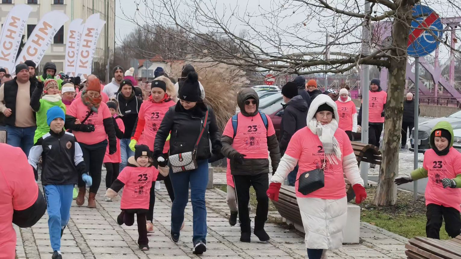 AKTYWNY START NOWEGO ROKU W GŁOGOWIE, KOLEJNY MARSZOBIEG ZA NAMI