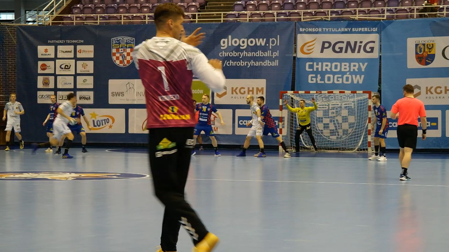 SROGA LEKCJA. CHROBRY – INDUSTRIA 26-47. 23.KOLEJKA SUPERLIGI PGNIG